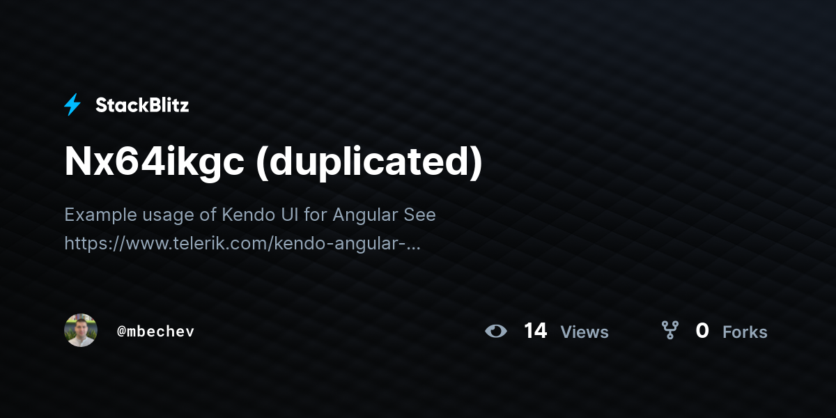 Nx64ikgc (duplicated) - StackBlitz