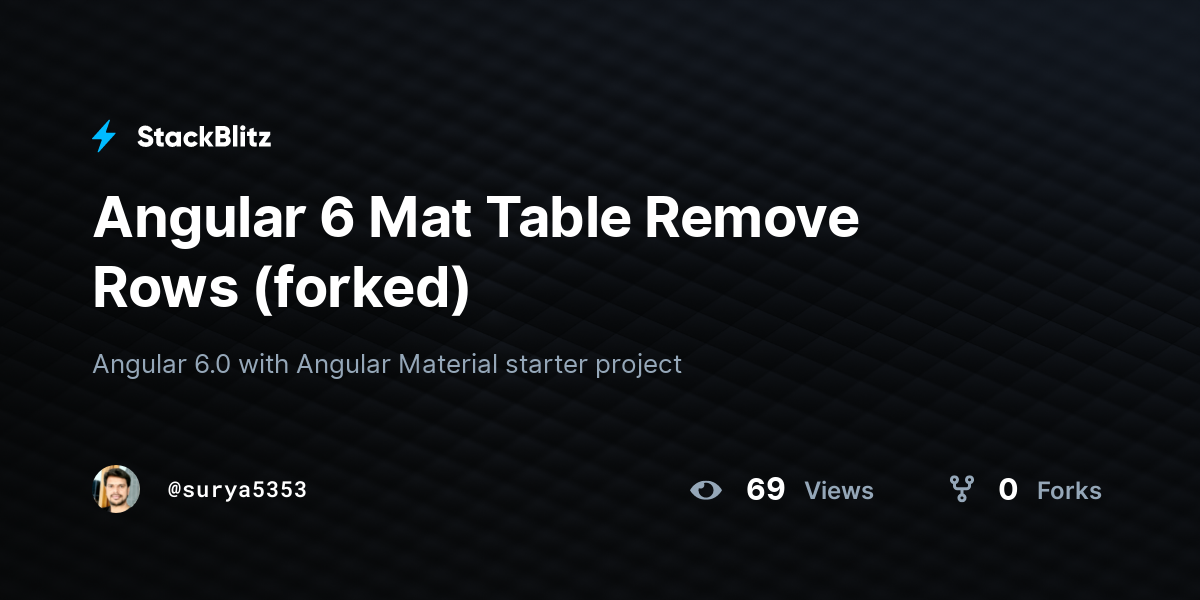 angular-6-mat-table-remove-rows-forked-stackblitz