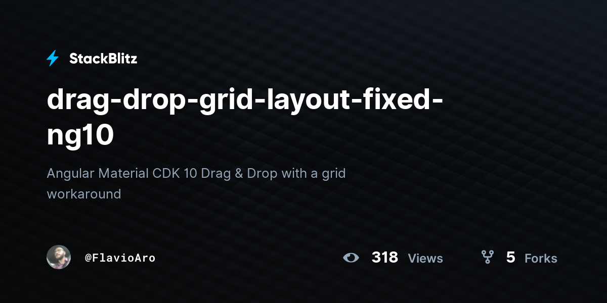 drag-drop-grid-layout-fixed-ng10 - StackBlitz