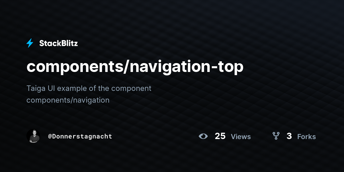components/navigation-top - StackBlitz