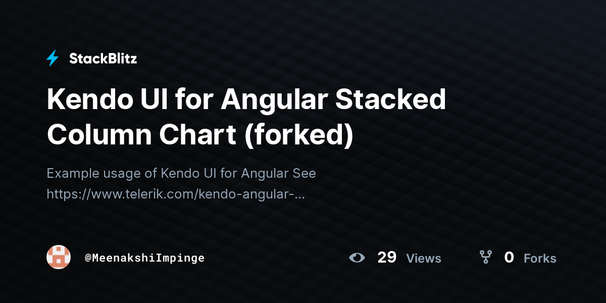 Kendo UI for Angular Stacked Column Chart (forked) - StackBlitz