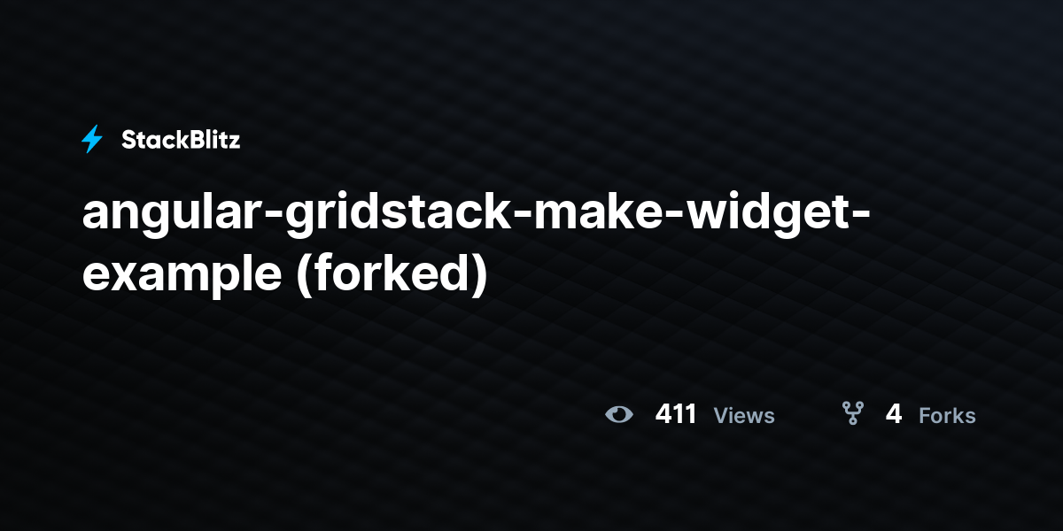 angular-gridstack-make-widget-example (forked) - StackBlitz