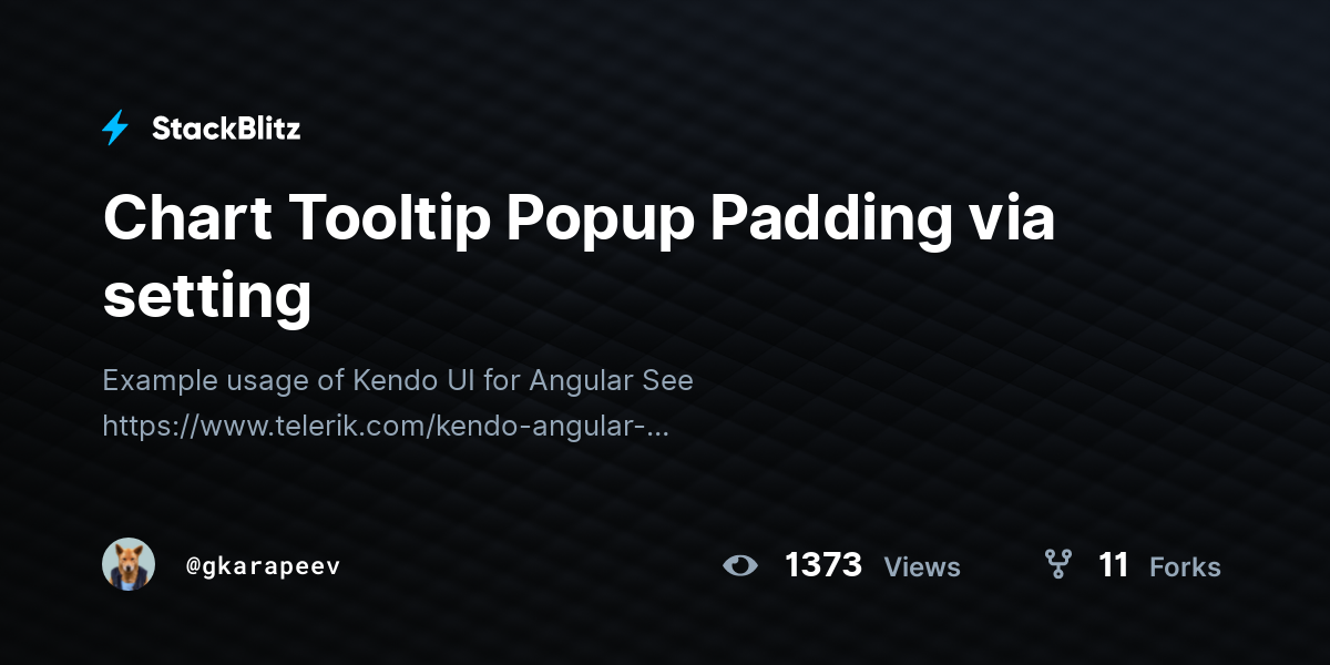 Chart Tooltip Popup Padding via setting - StackBlitz