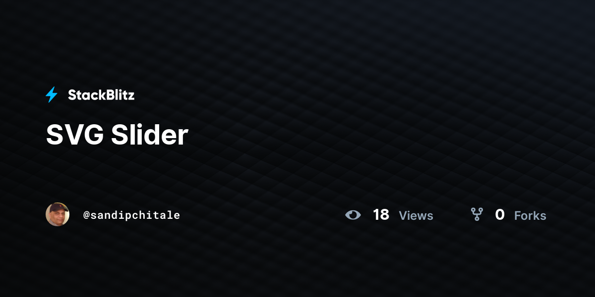 SVG Slider - StackBlitz