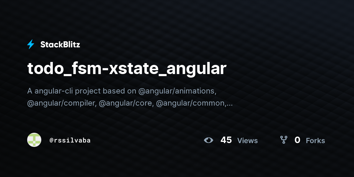 todo_fsm-xstate_angular - StackBlitz