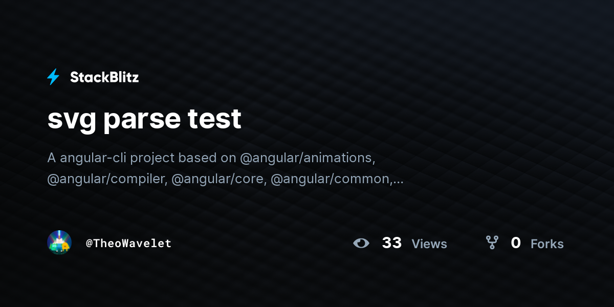 svg parse test - StackBlitz svg parse test - StackBlitz