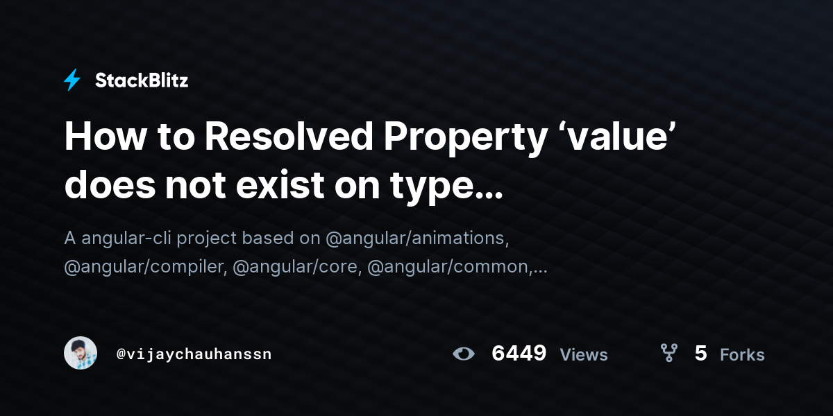 How to Resolved Property ‘value’ does not exist on type ‘EventTarget ...