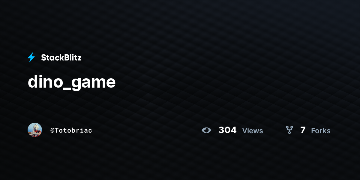 dino_game - StackBlitz