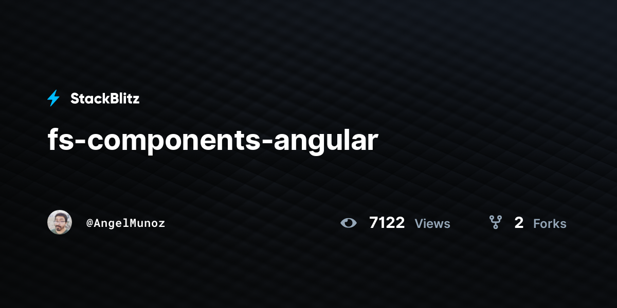 fs-components-angular - StackBlitz