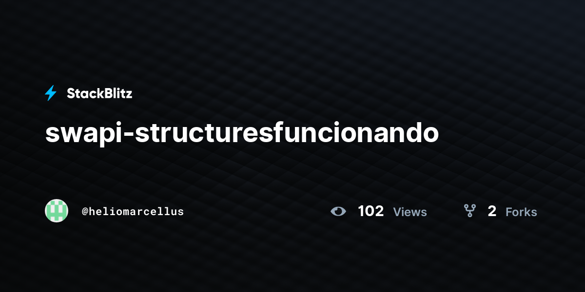 swapi-structuresfuncionando - StackBlitz