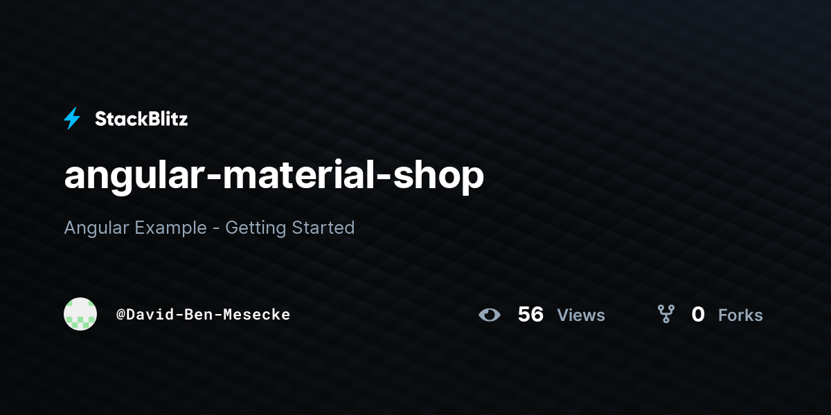 angular-material-shop - StackBlitz