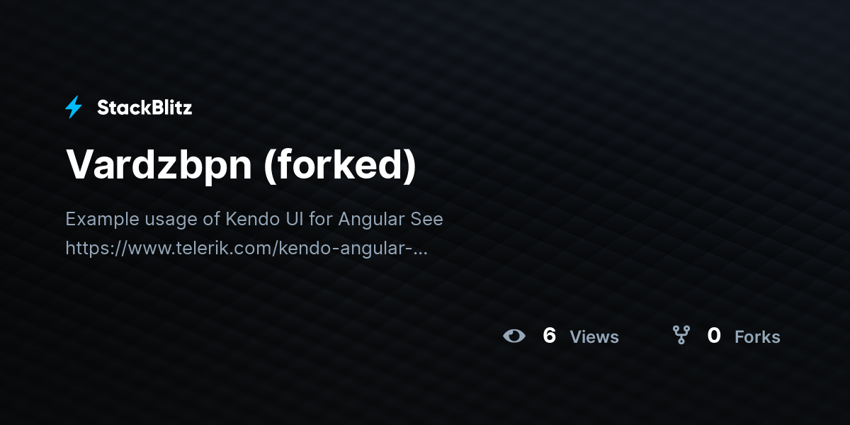 Vardzbpn (forked) - StackBlitz