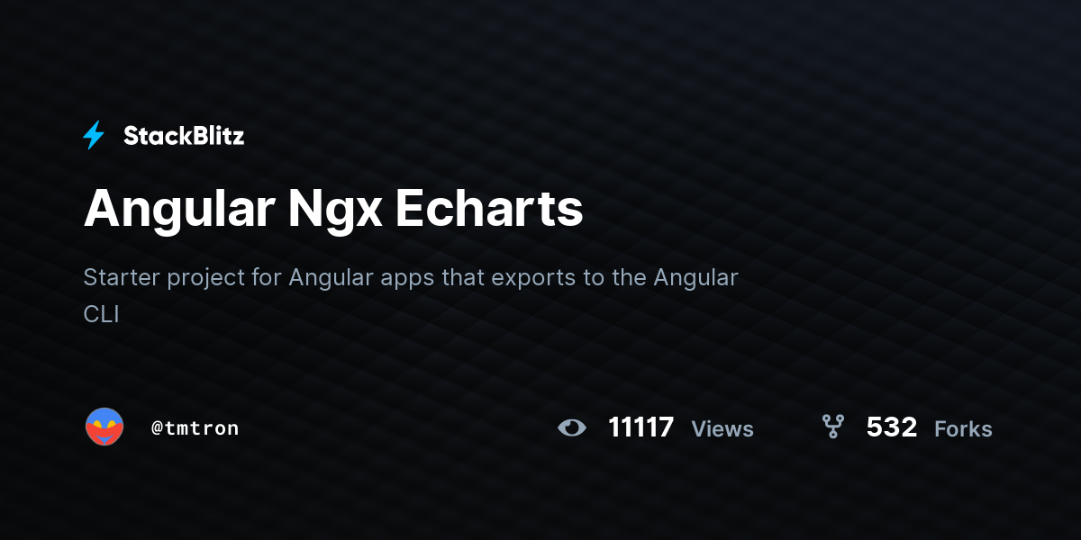 Angular Ngx Echarts - StackBlitz Angular Ngx Echarts - StackBlitz