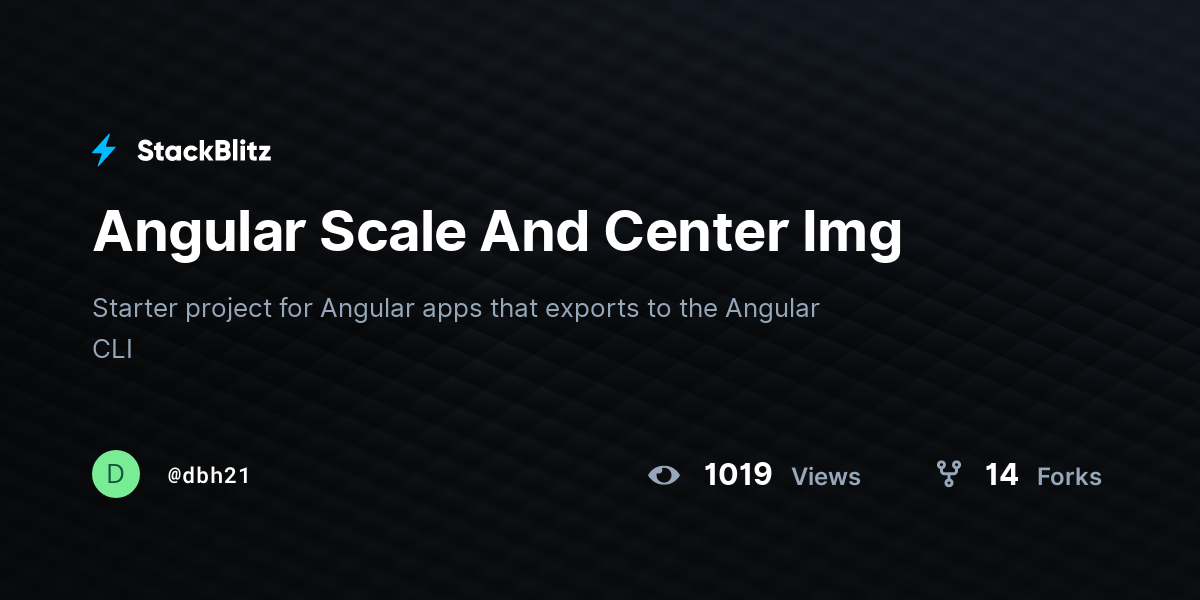 Angular Scale And Center Img - StackBlitz