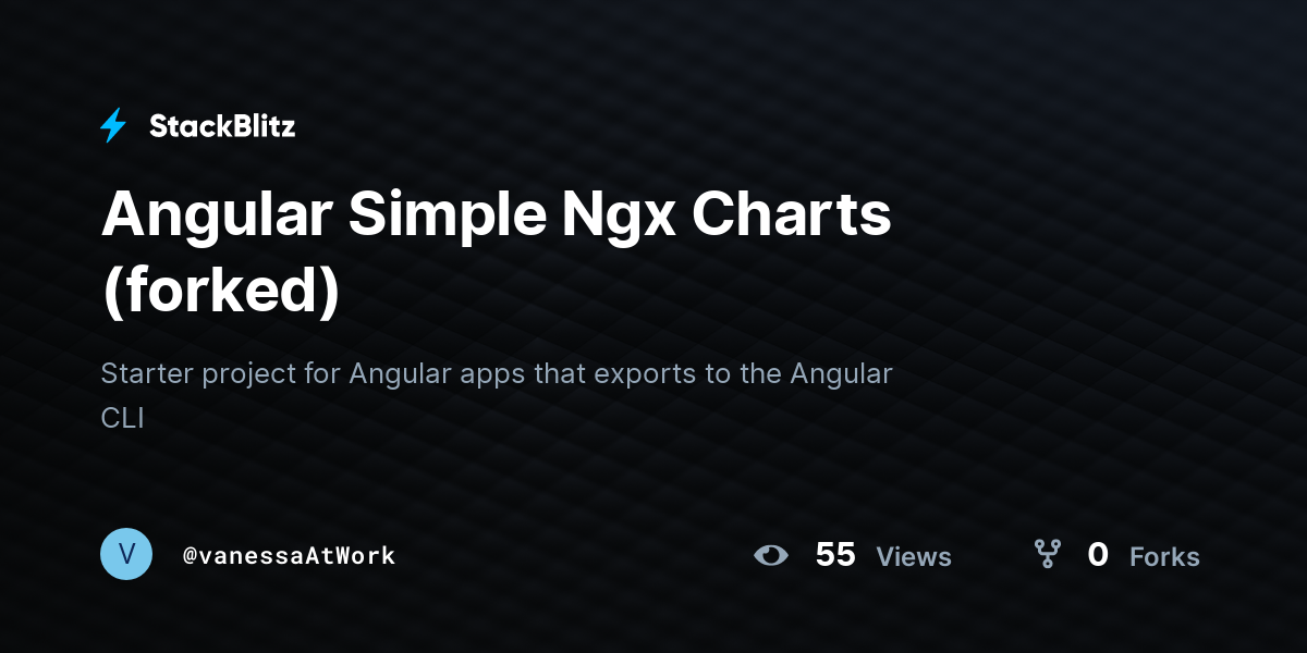 Angular Simple Ngx Charts (forked) - StackBlitz Angular Simple Ngx Charts (forked) - StackBlitz