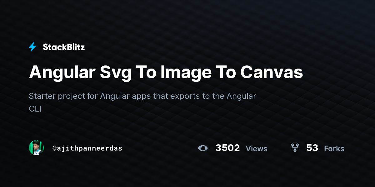 Angular Svg To Image To Canvas - StackBlitz