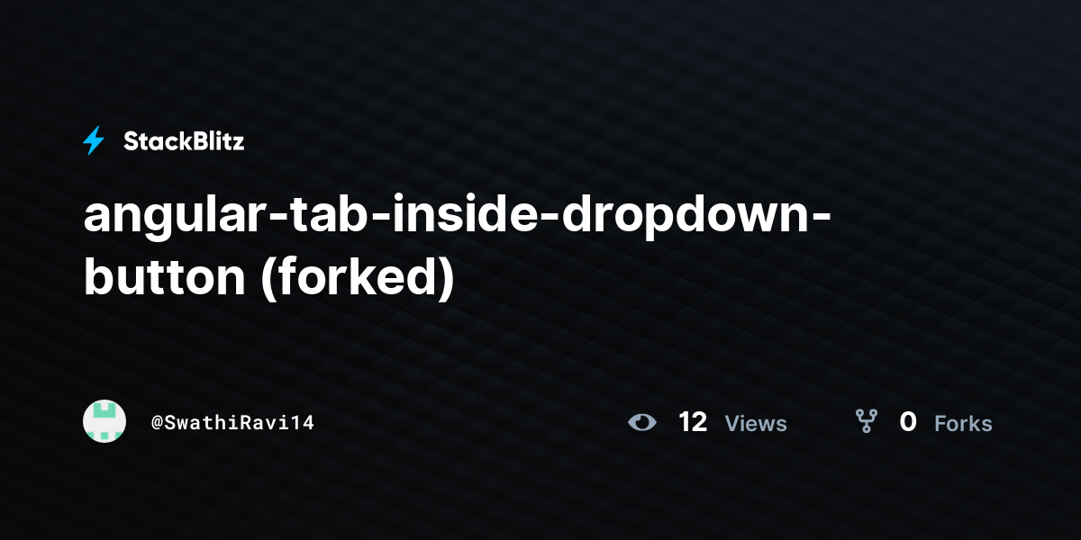 angular-tab-inside-dropdown-button (forked) - StackBlitz angular-tab-inside-dropdown-button (forked) - StackBlitz
