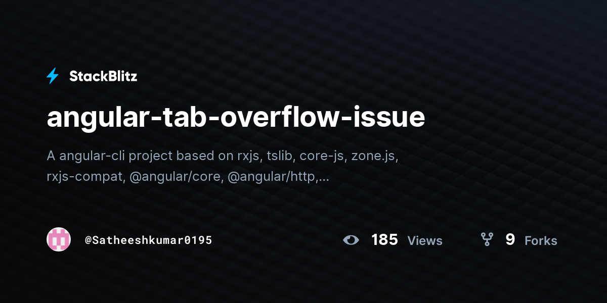 angular-tab-overflow-issue - StackBlitz