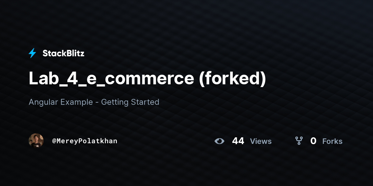 Lab_4_e_commerce (forked) - StackBlitz
