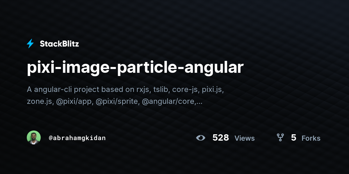 pixi-image-particle-angular - StackBlitz