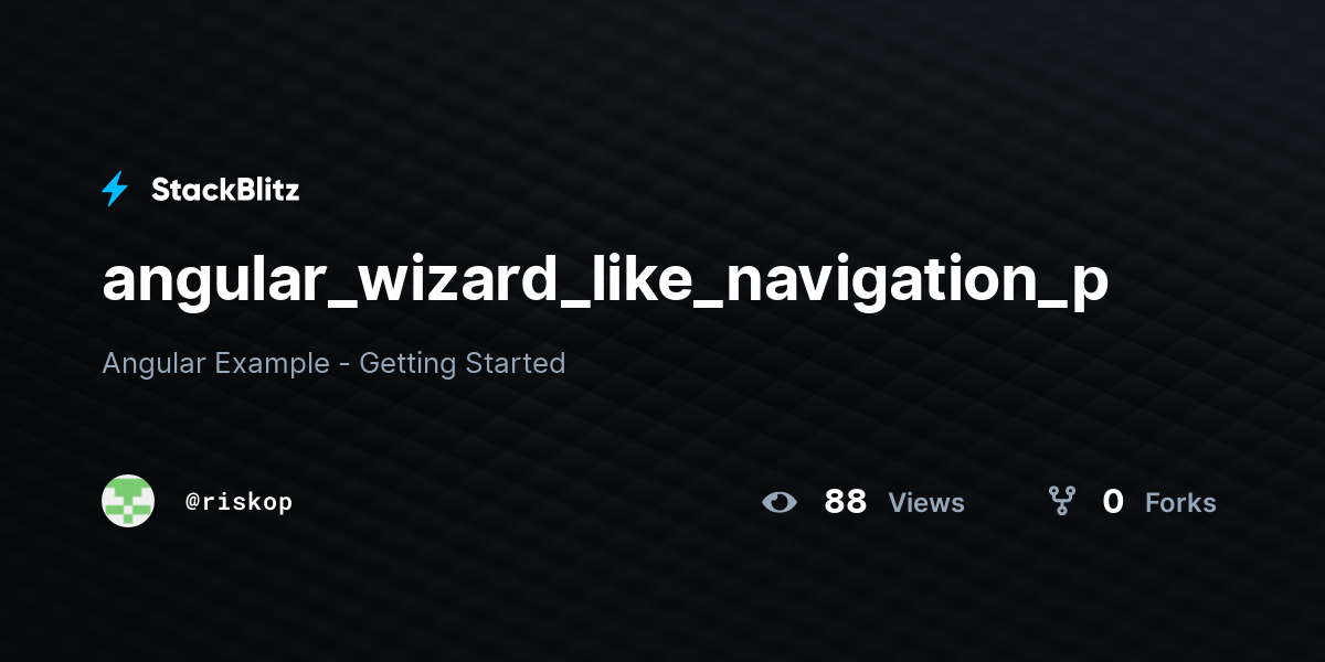 angular_wizard_like_navigation_problem - StackBlitz angular_wizard_like_navigation_problem - StackBlitz