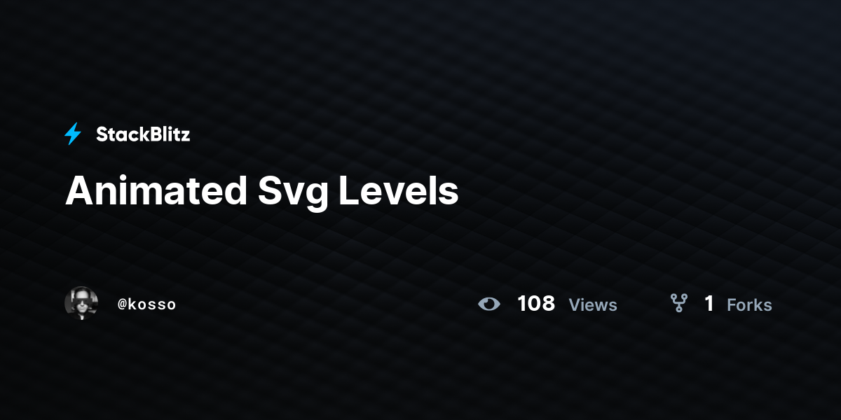 Animated Svg Levels - StackBlitz