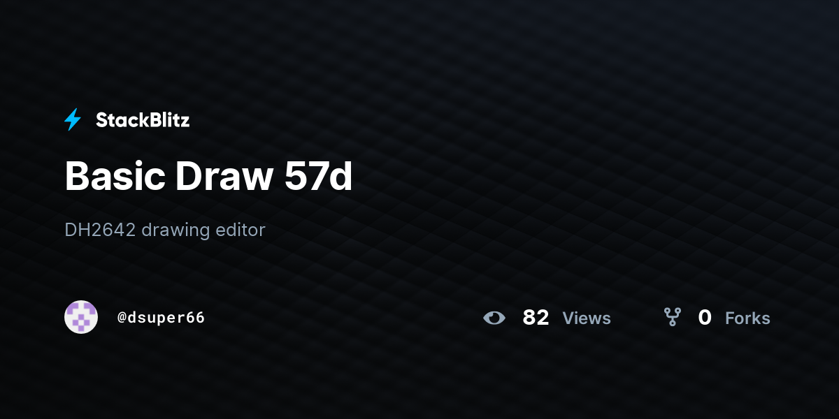 Basic Draw 57d - StackBlitz