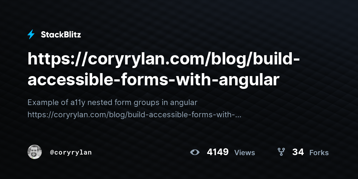 https://coryrylan.com/blog/build-accessible-forms-with-angular - StackBlitz