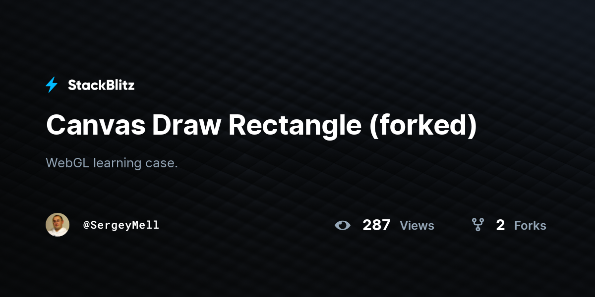 Canvas Draw Rectangle forked StackBlitz