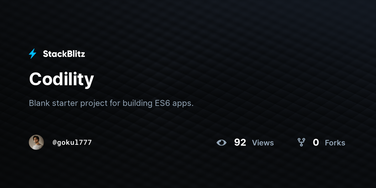 Codility - StackBlitz