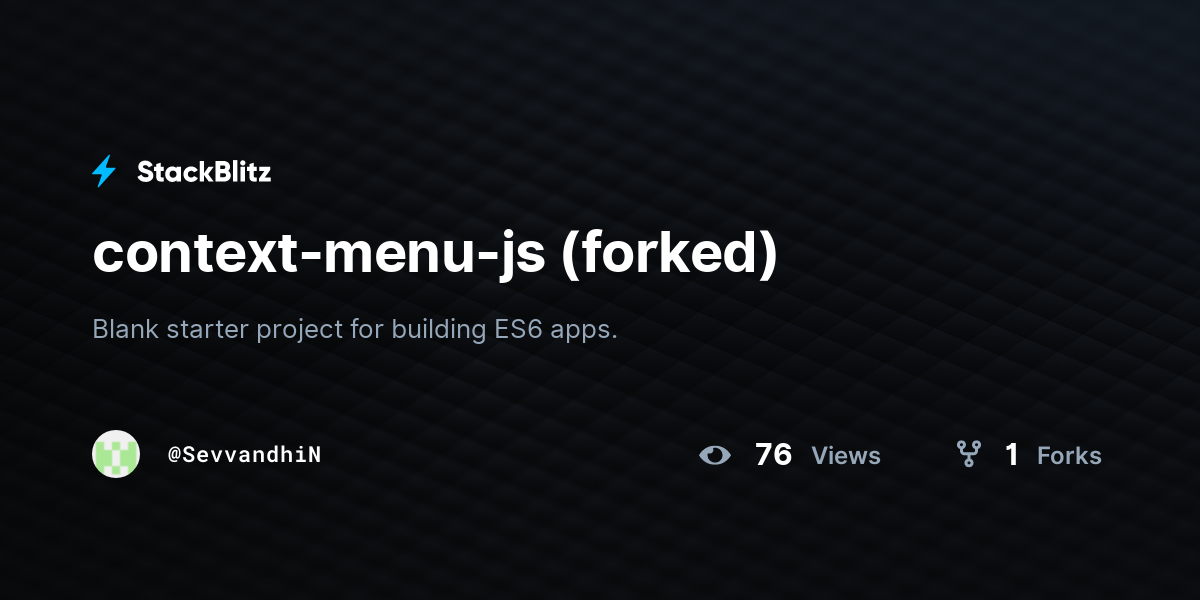 context-menu-js (forked) - StackBlitz