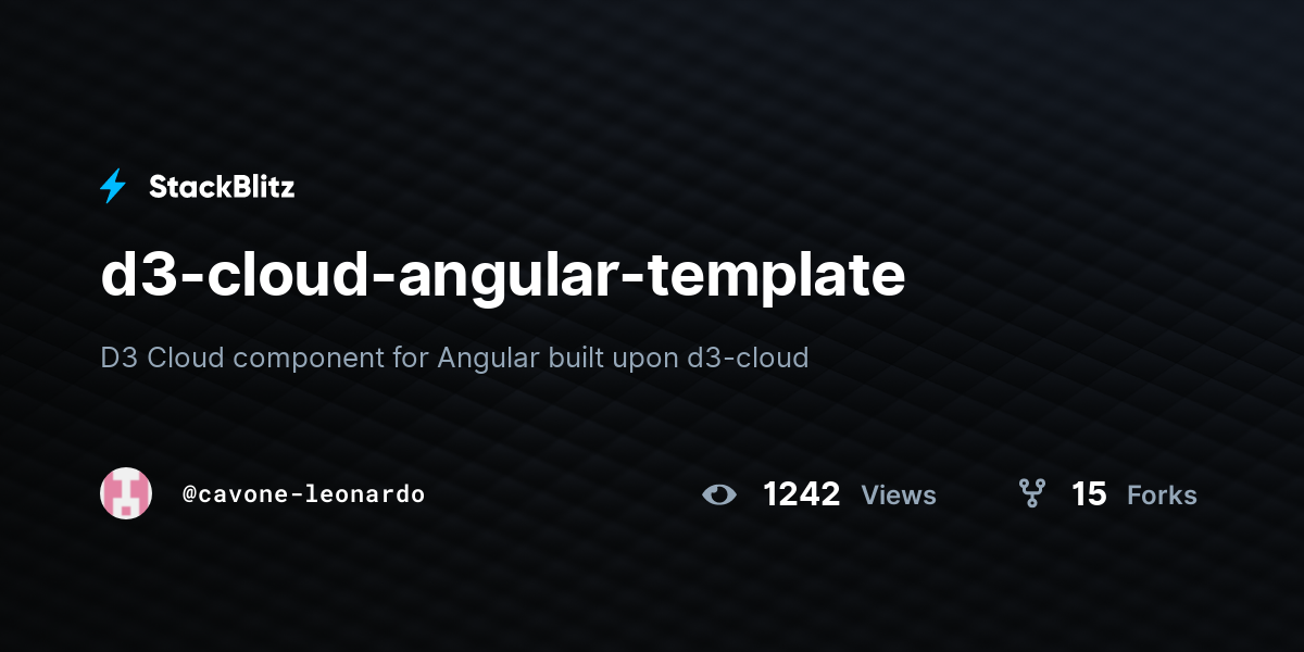 d3-cloud-angular-template - StackBlitz d3-cloud-angular-template - StackBlitz