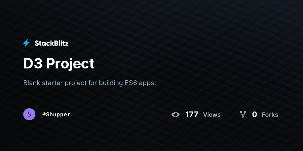 D3 Project - StackBlitz