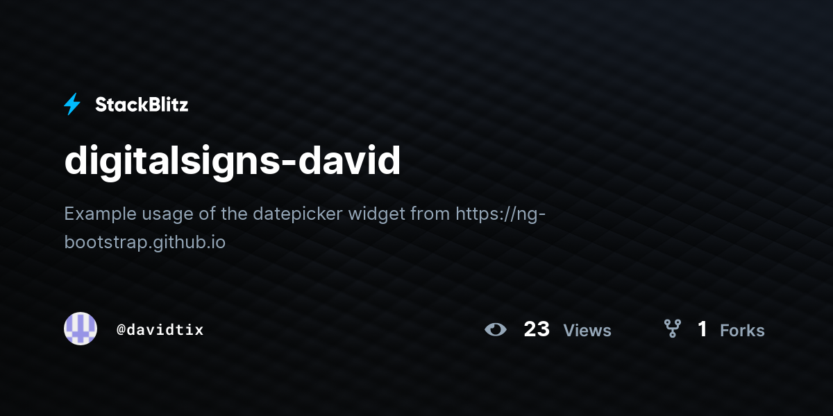 digitalsigns-david - StackBlitz