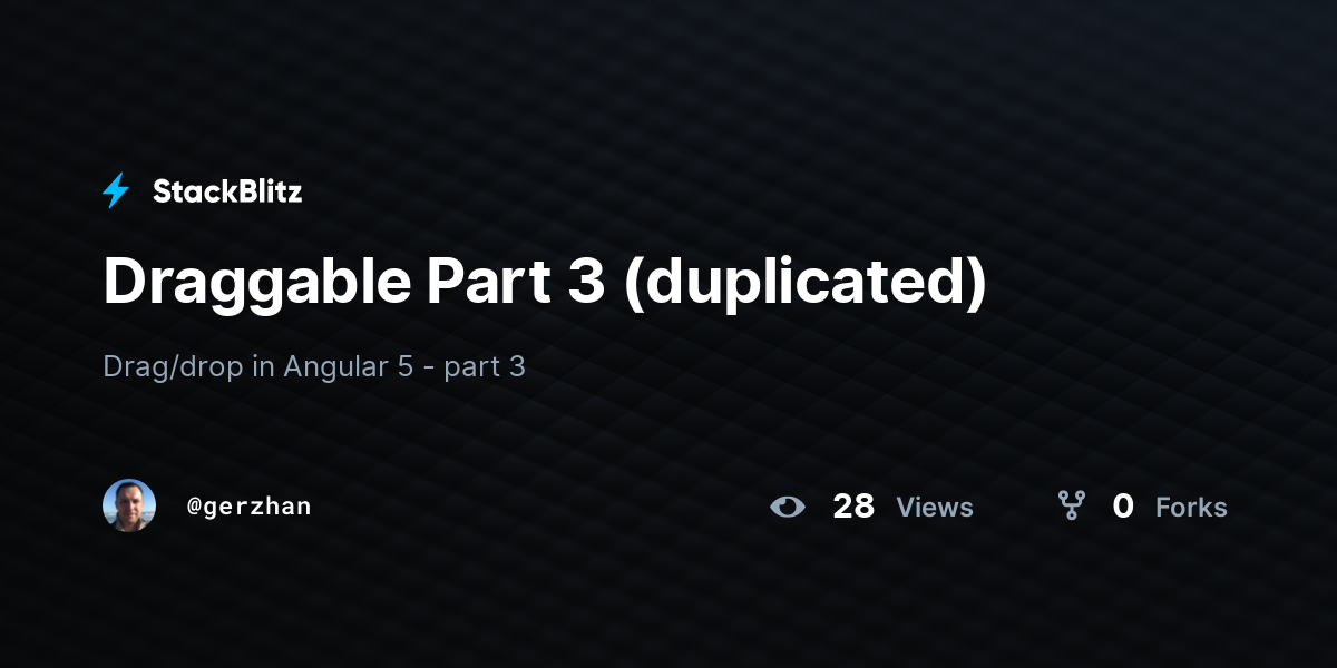 Draggable Part 3 (duplicated) - StackBlitz
