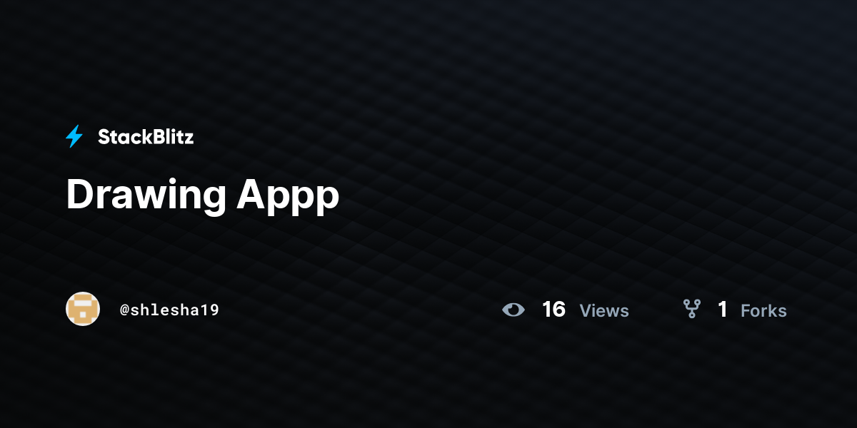 Drawing Appp - StackBlitz