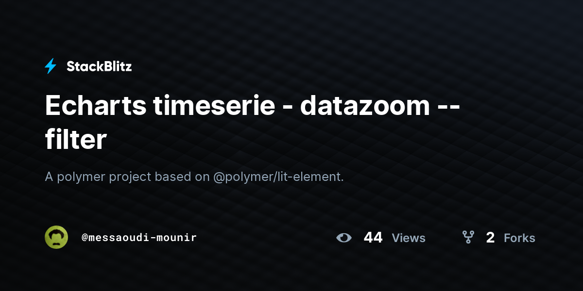 Echarts timeserie - datazoom -- filter - StackBlitz