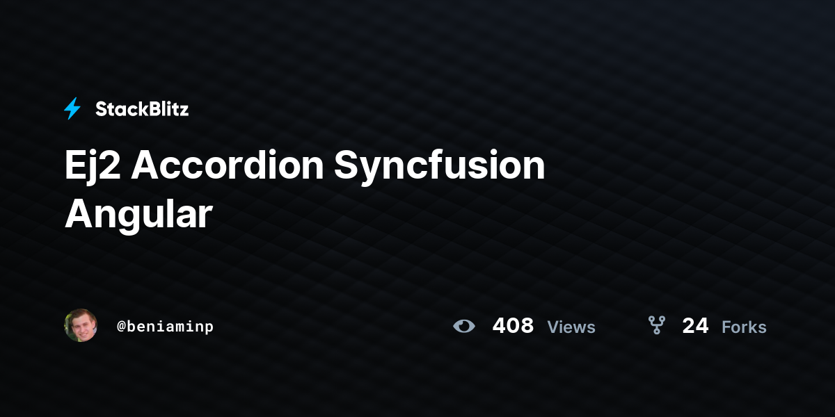 Ej2 Accordion Syncfusion Angular - StackBlitz Ej2 Accordion Syncfusion Angular - StackBlitz