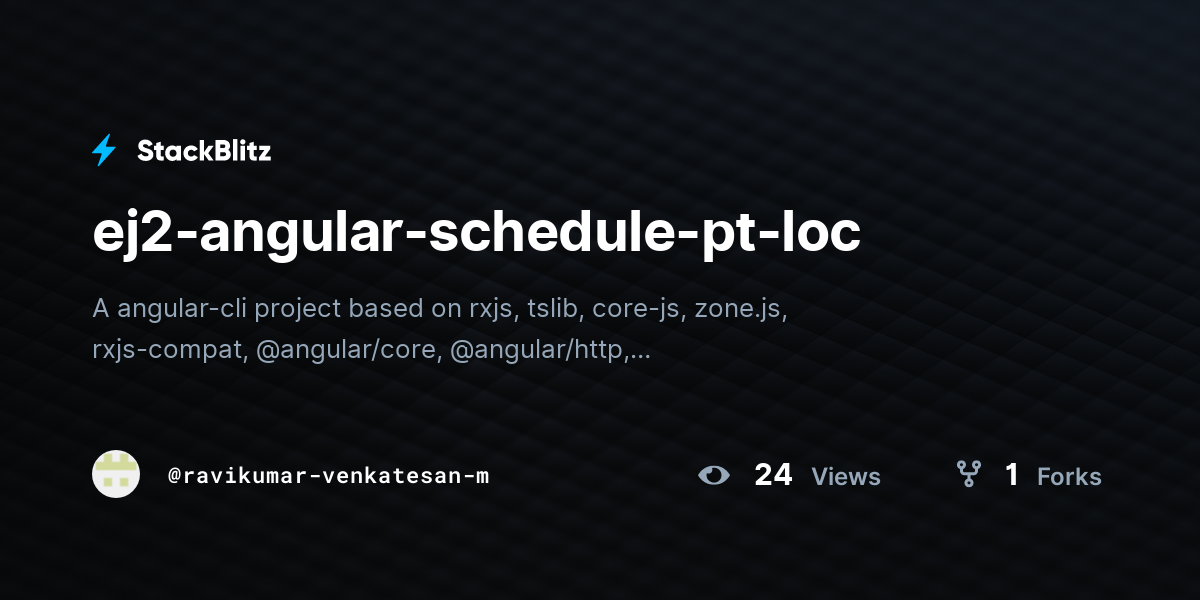 ej2-angular-schedule-pt-loc - StackBlitz ej2-angular-schedule-pt-loc - StackBlitz