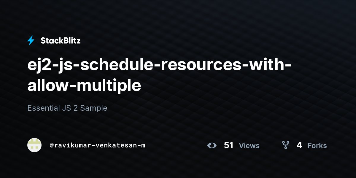 ej2-js-schedule-resources-with-allow-multiple - StackBlitz