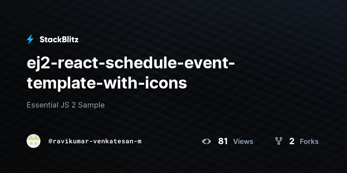ej2-react-schedule-event-template-with-icons - StackBlitz ej2-react-schedule-event-template-with-icons - StackBlitz