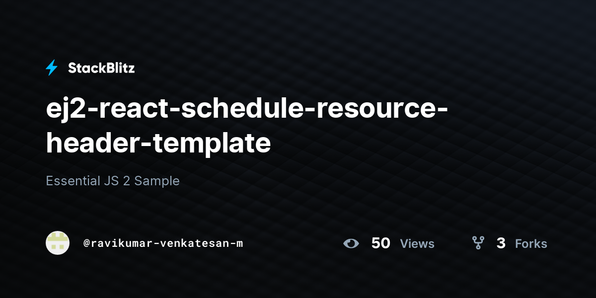 ej2-react-schedule-resource-header-template - StackBlitz