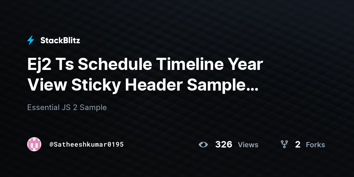 Ej2 Ts Schedule Timeline Year View Sticky Header Sample (forked ...