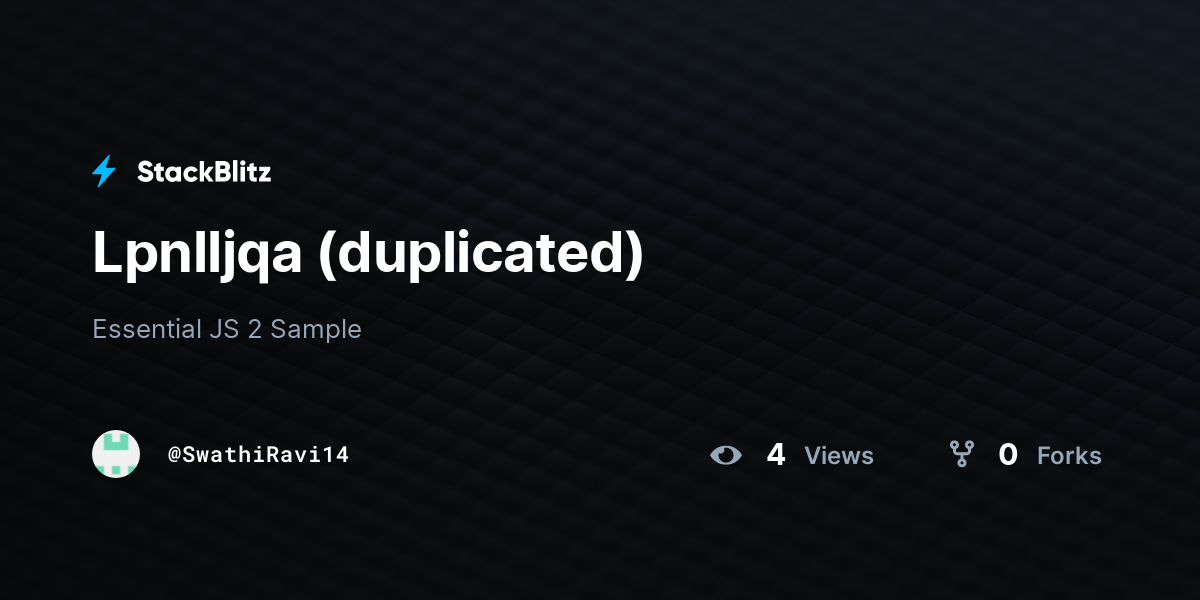 Lpnlljqa (duplicated) - StackBlitz