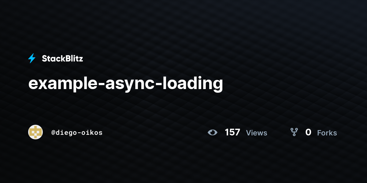 example-async-loading - StackBlitz