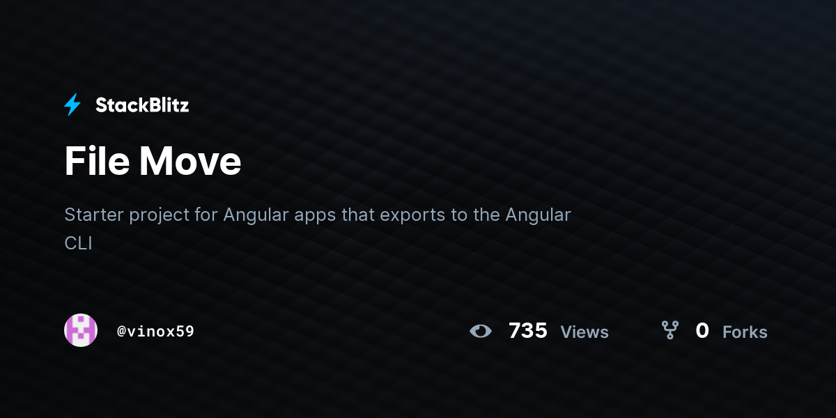 File Move - StackBlitz