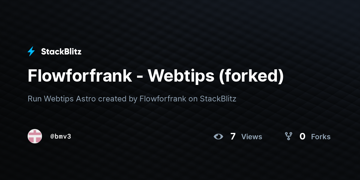 Flowforfrank Webtips Forked Stackblitz