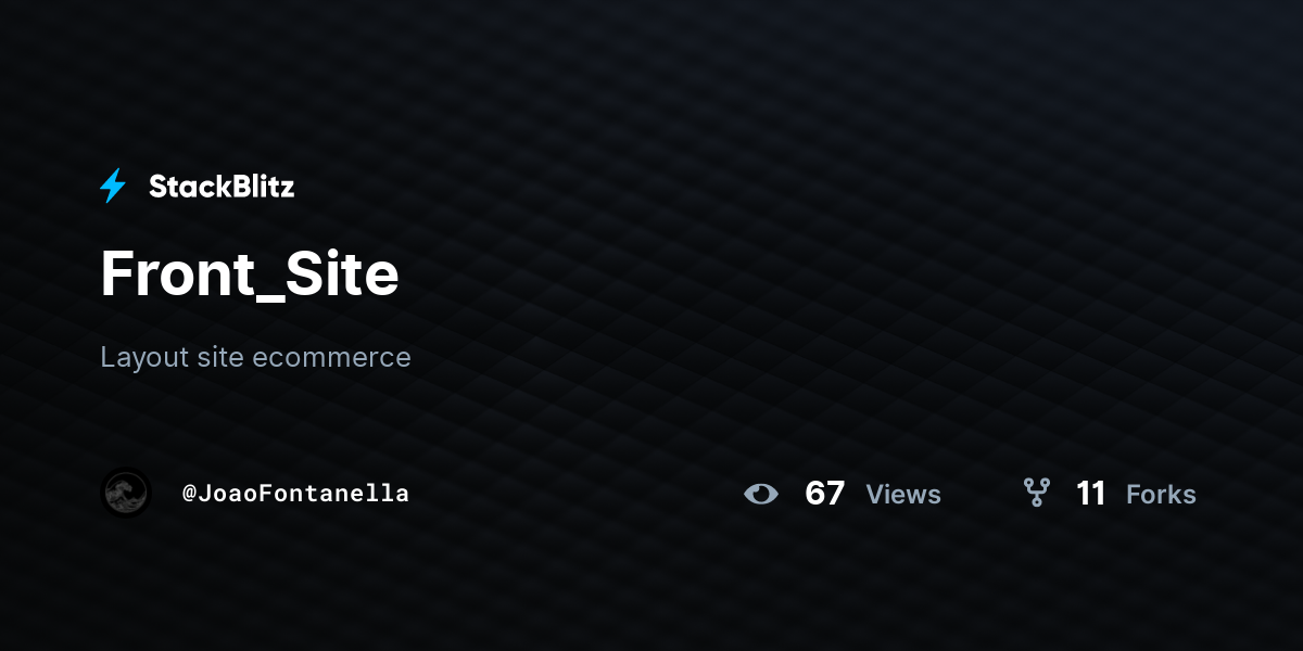 Front_Site - StackBlitz