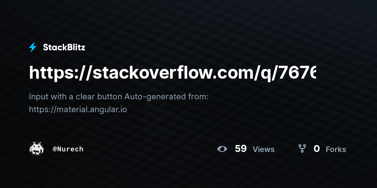 https://stackoverflow.com/q/76768054/15439733 - StackBlitz