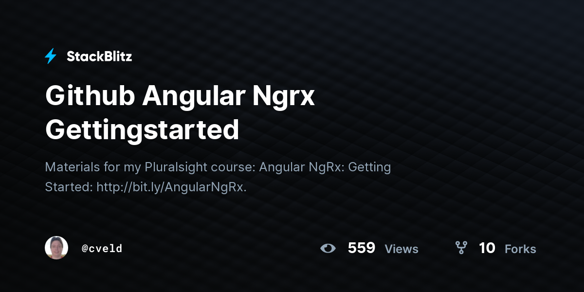 Github Angular Ngrx Gettingstarted - StackBlitz Github Angular Ngrx Gettingstarted - StackBlitz